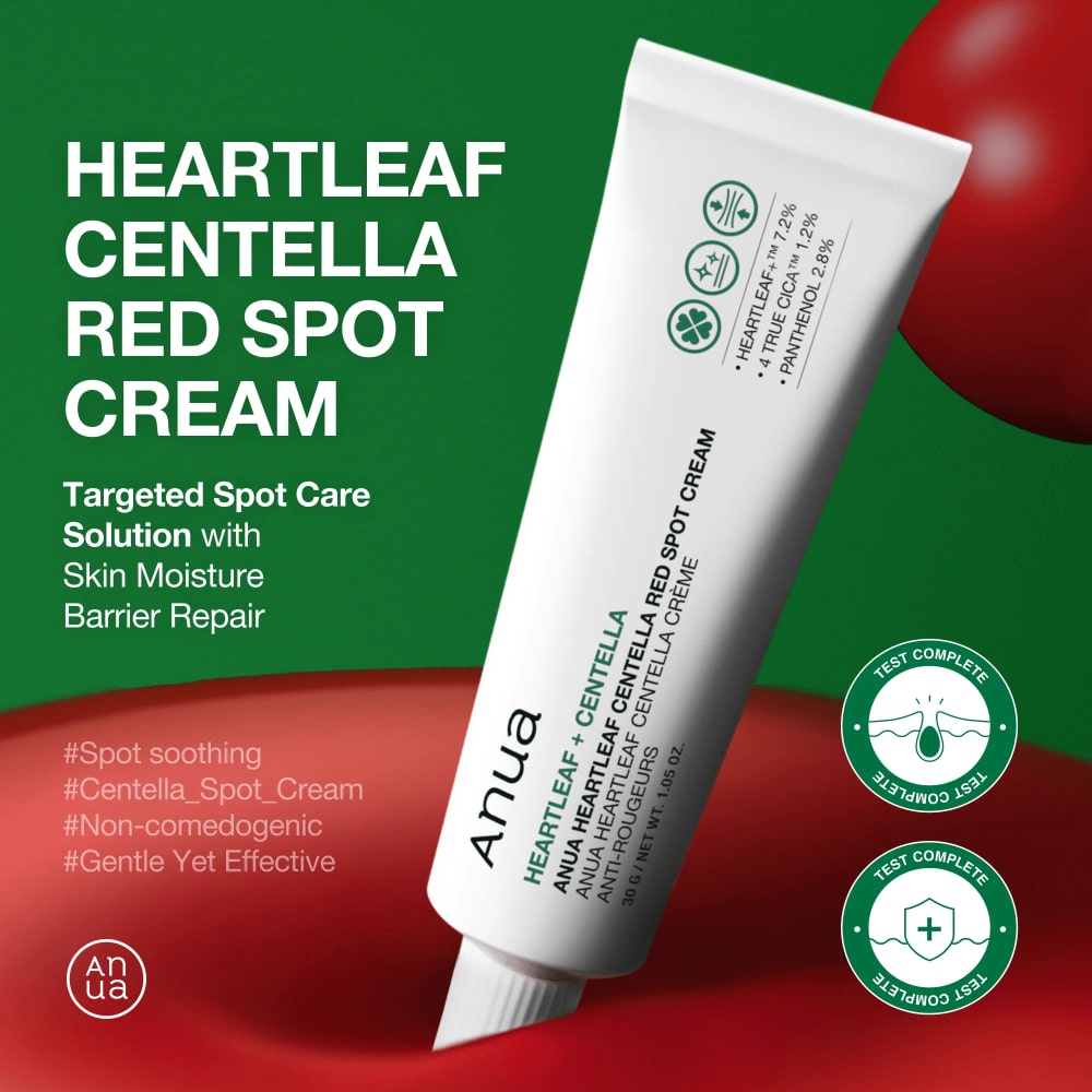 Anua heartleaf centella red spot cream in pakistan | ColorShow
