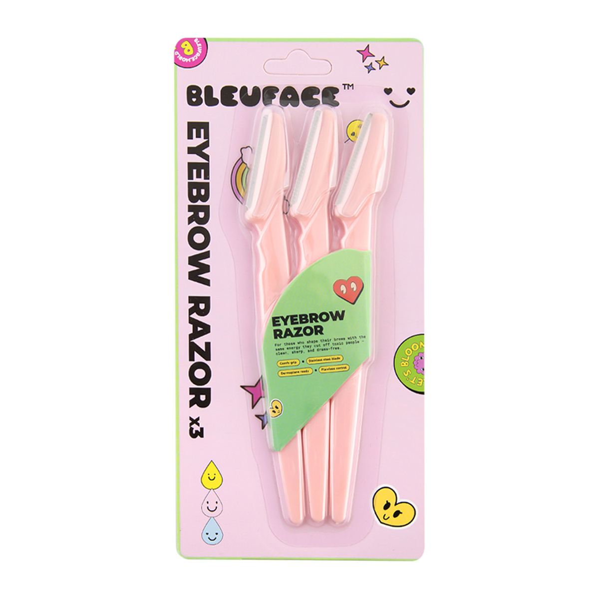 Bleuface Eyebrow Razor x3 – Colorshow.pk