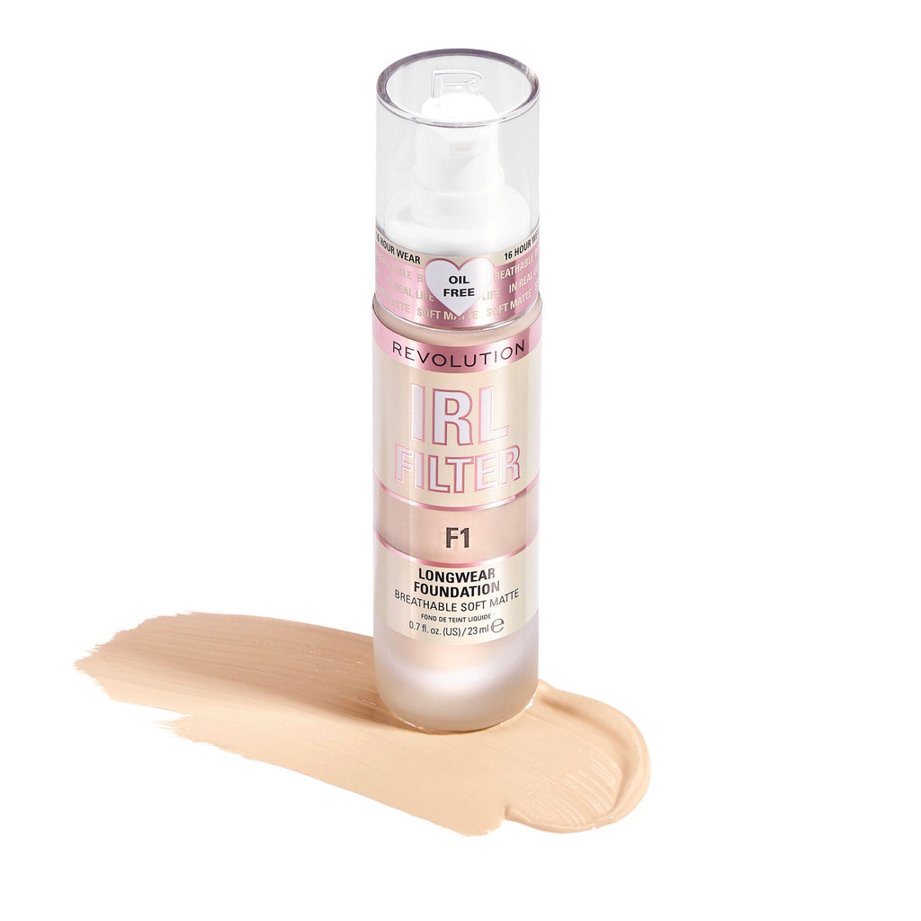 Makeup revolution irl filter longwear foundation | ColorShow