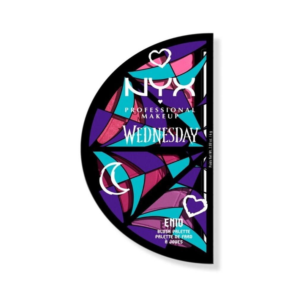 NYX Professional Makeup Wednesday Stained Glass Blush Palette ...