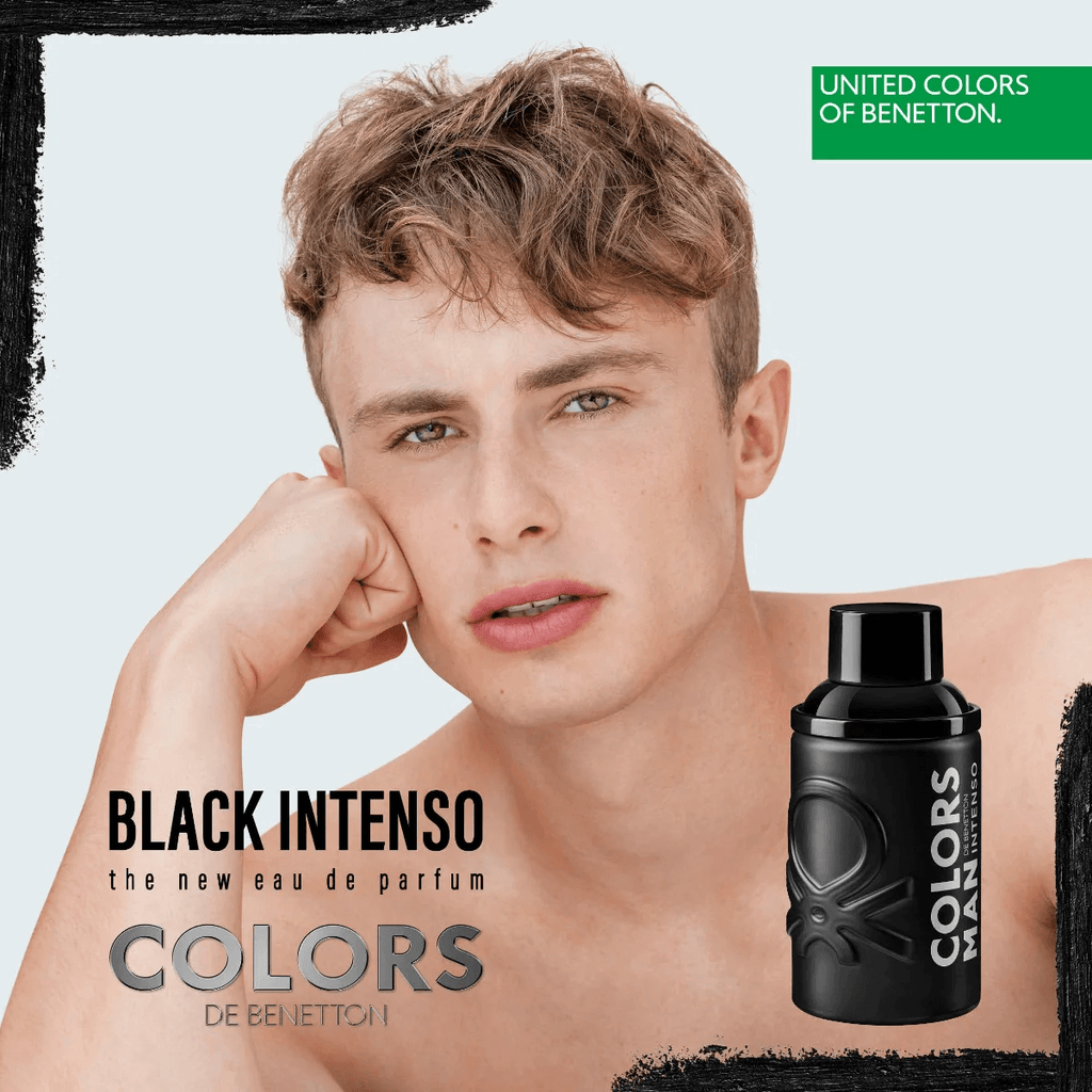 Benetton men colors black intenso for men edp | ColorShow