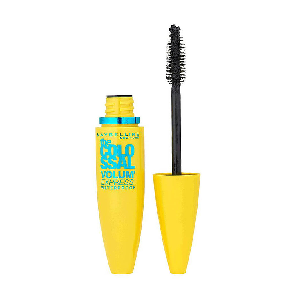 Maybelline new york volume express colossal waterproof mascara, glam b ...