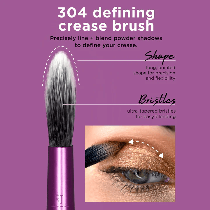 Real technique everyday eye essentials makeup brush kit | ColorShow